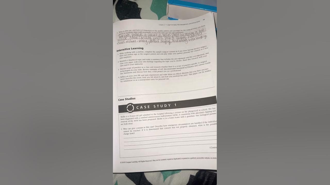 Chapter 2 surgical technology study guide and chapter questions - YouTube