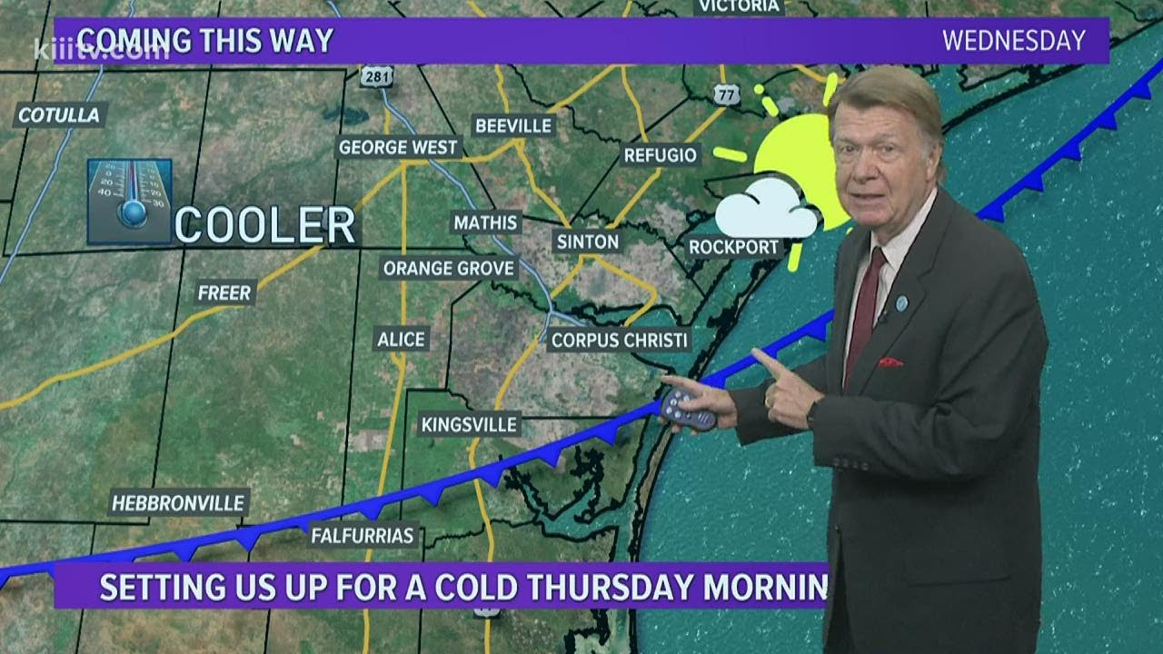 Bill Vessey's Forecast for South Texas - 3News at 5 - Monday, December ...