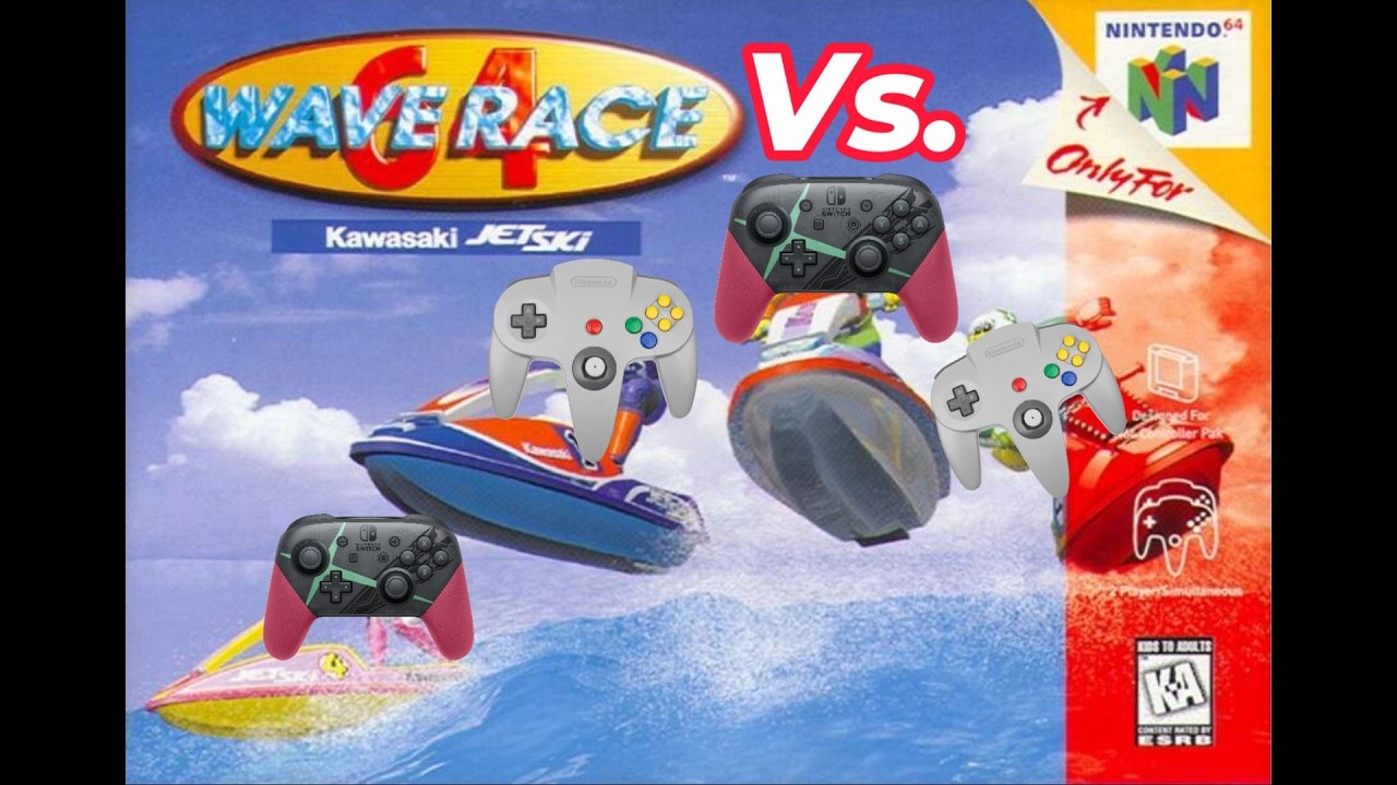 N64 vs Switch Pro - Wave Race 64- Which controller is the best way to ...