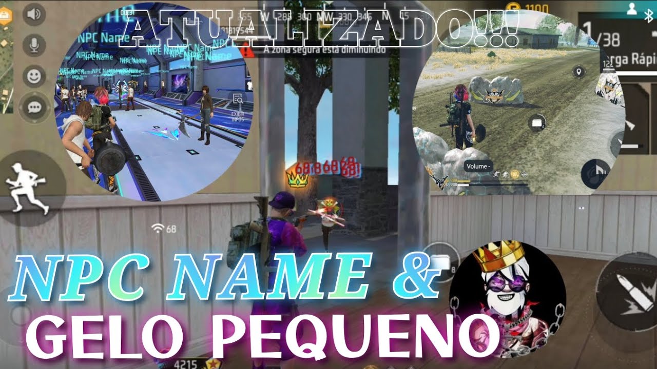 SAIUU! 😱NEW NPC NAME🛀🏻 & GELO🧊 PEQUENO ATUALIZADO ANT BAN ANTBLACKLIST ...