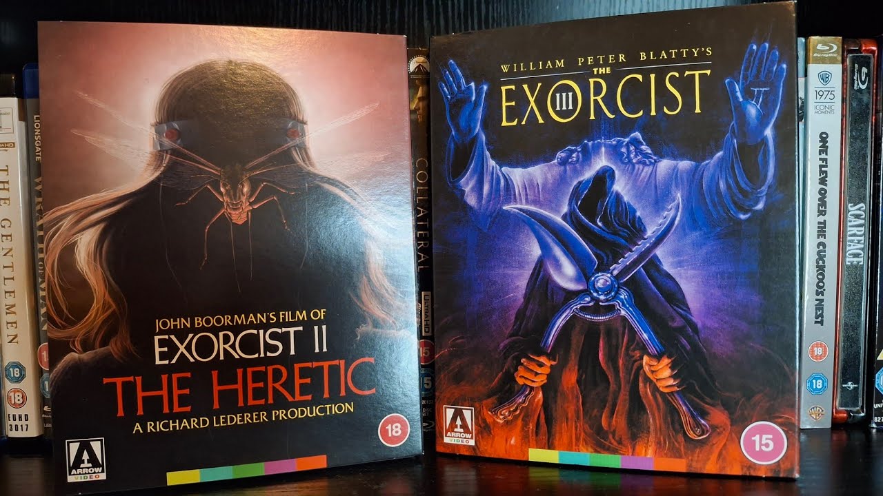 The Exorcist 2 & 3 Limited Edition Blu-ray/4k Arrow Video Releases ...