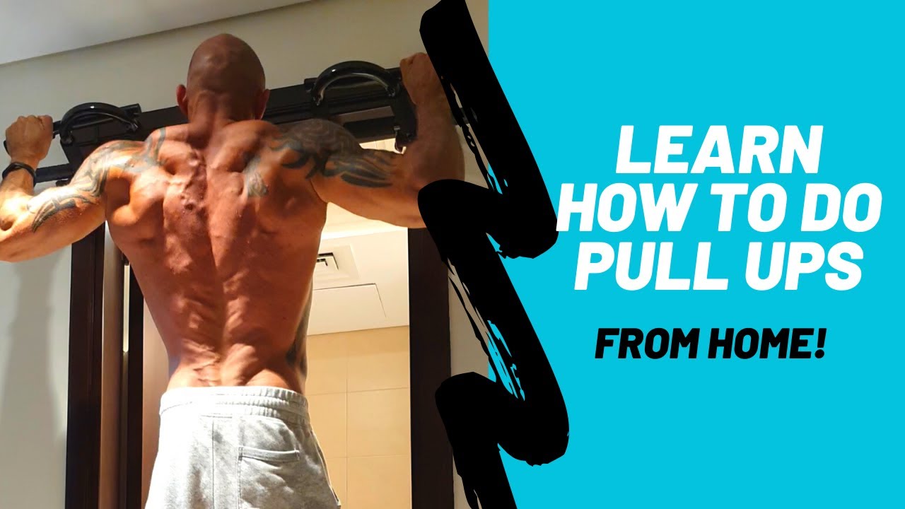 How to do pull ups from home - YouTube