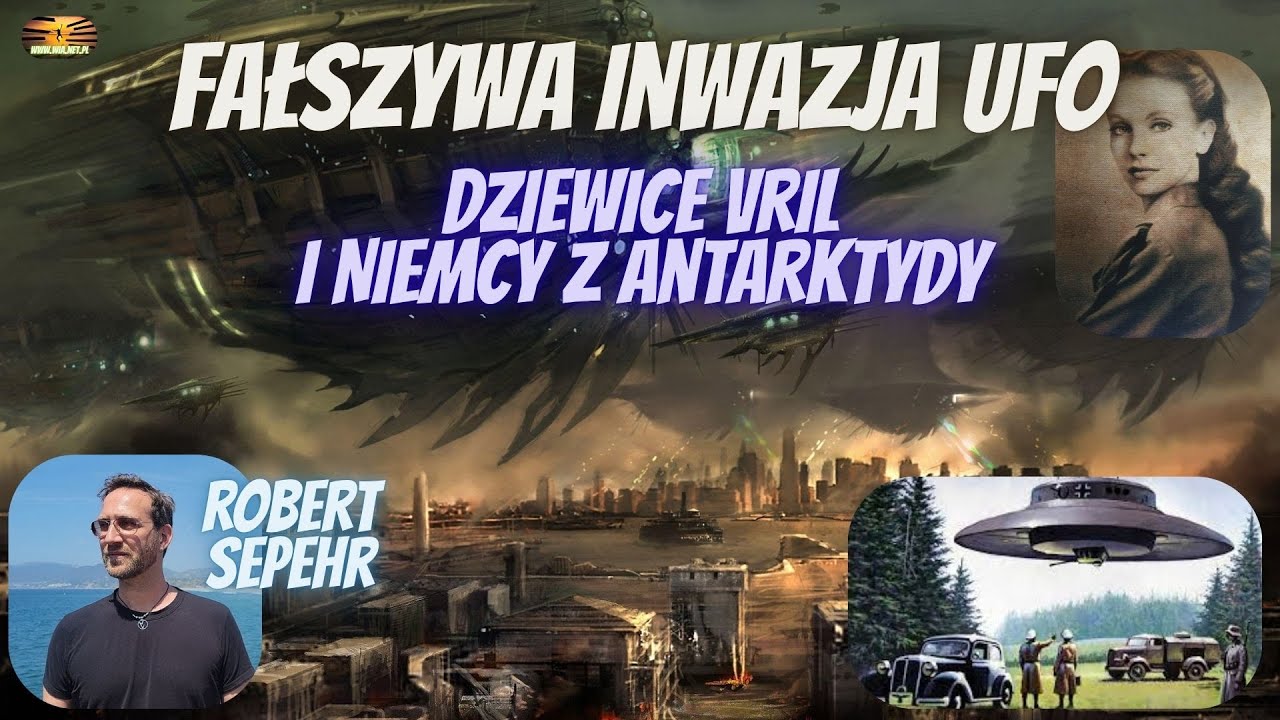 Fałszywa inwazja UFO - Dziewice Vril i Niemcy z Antarktydy - YouTube