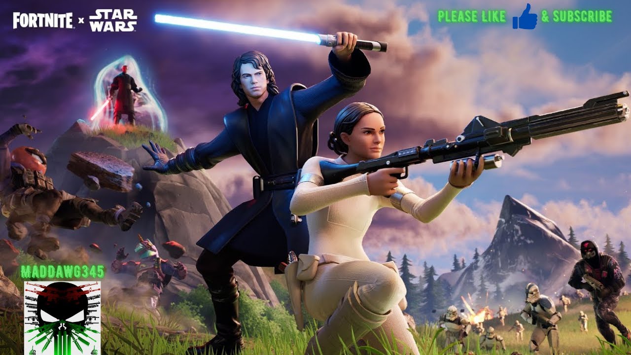 The Force is Strong With Me Part 1- Fortnite - YouTube