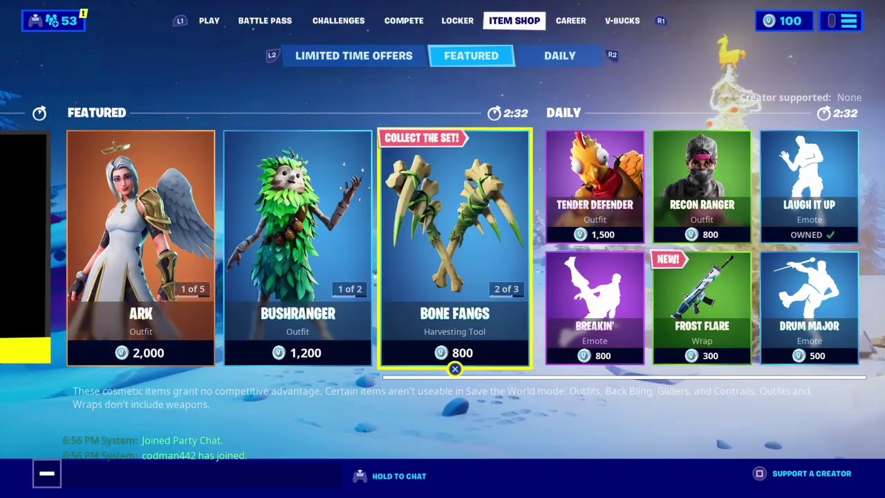 Fortnite daily item shop January 7th 2020 - YouTube
