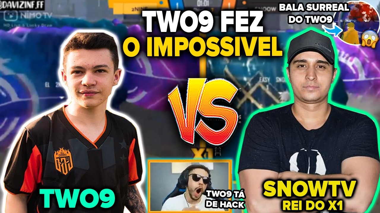 TWO9 VS SNOW TV, TWO9 ACERTOU BALA DE DESERT IMPOSSIVEL - X1 DOS CRIAS ...