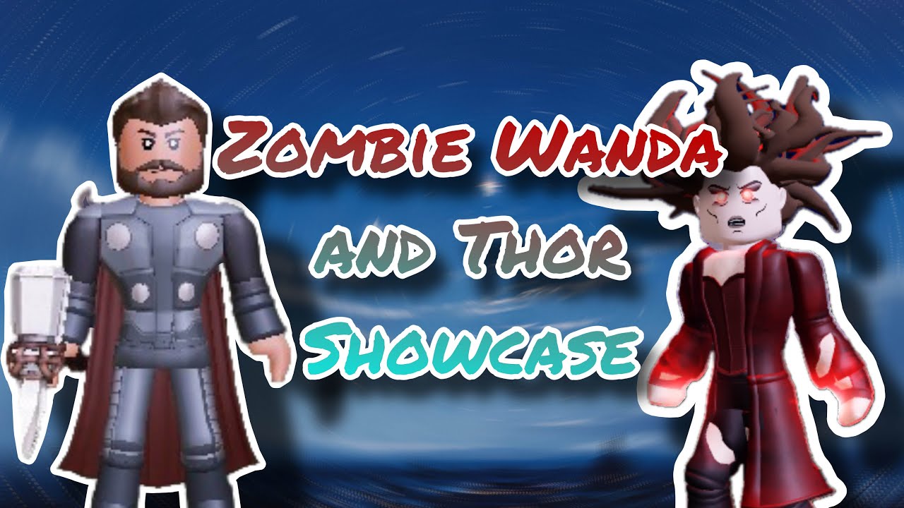 Zombie Wanda and Thor showcase in Marvel Omega | ROBLOX - YouTube