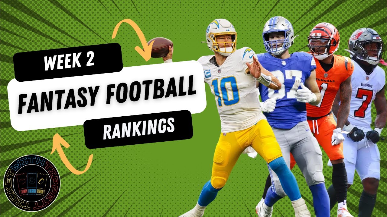 Week 2 Fantasy Football Rankings - YouTube