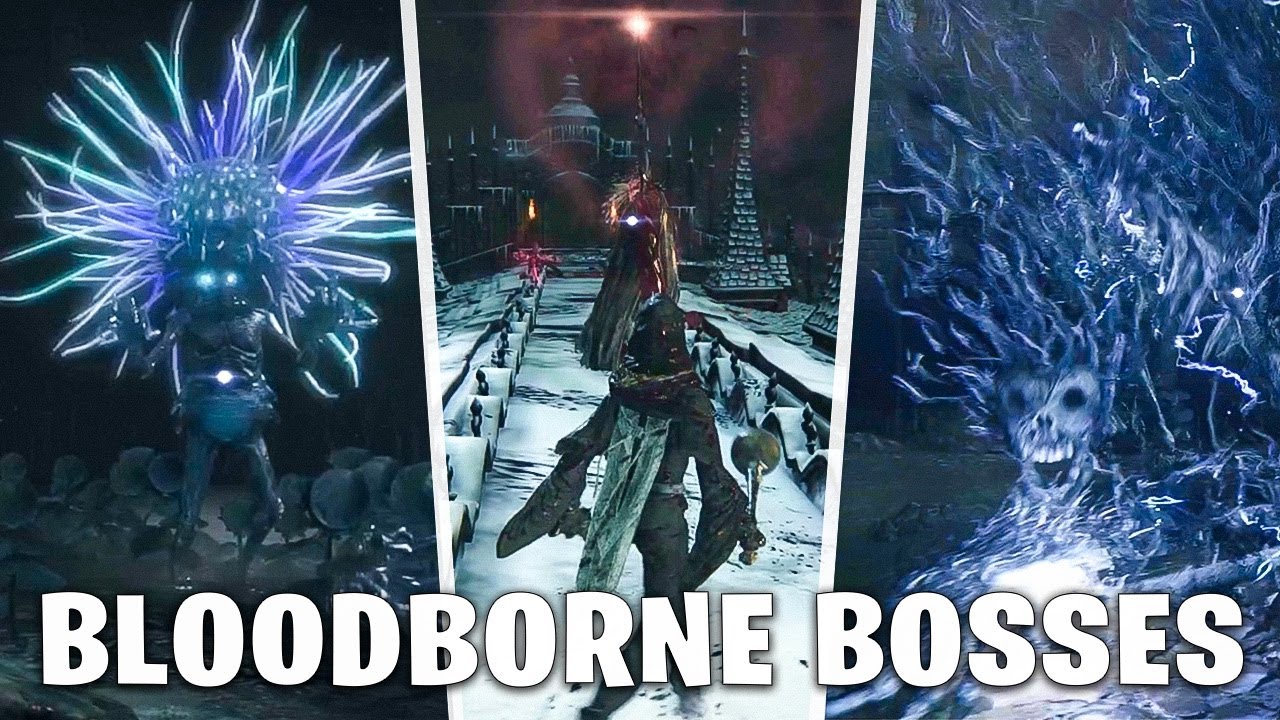 Beating EVERY Bloodborne Boss IN ORDER For The First Ending - YouTube