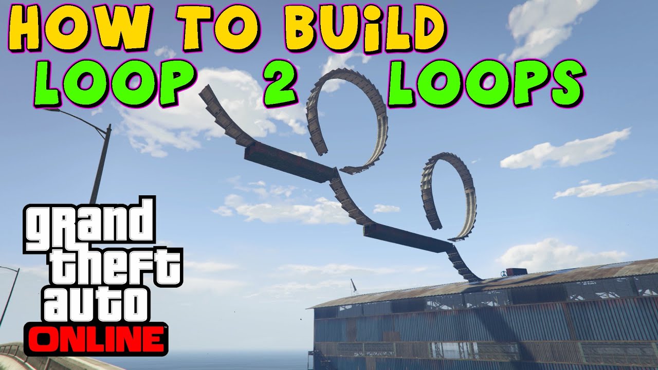 HOW TO BUILD A LOOP 2 LOOP HotWheels Ramps in GTA 5 - YouTube