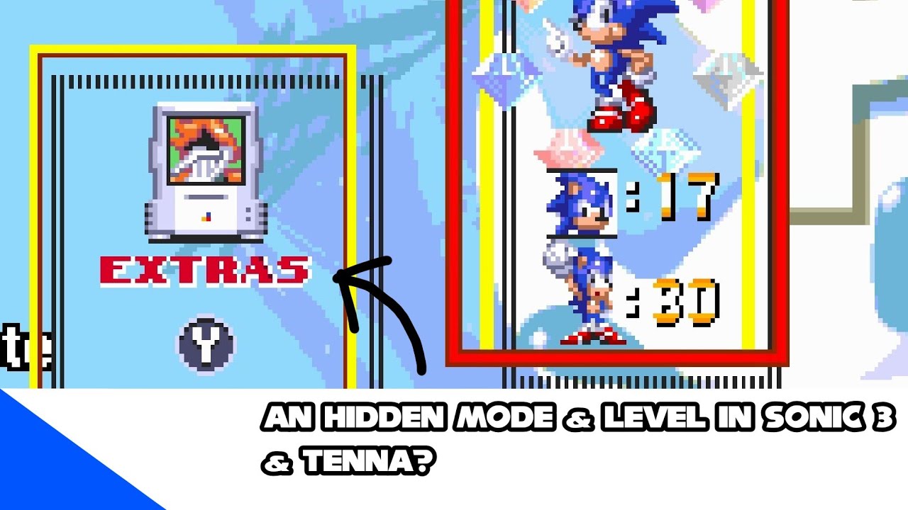 Hidden Mode/Level in Sonic 3 & Tenna? - YouTube