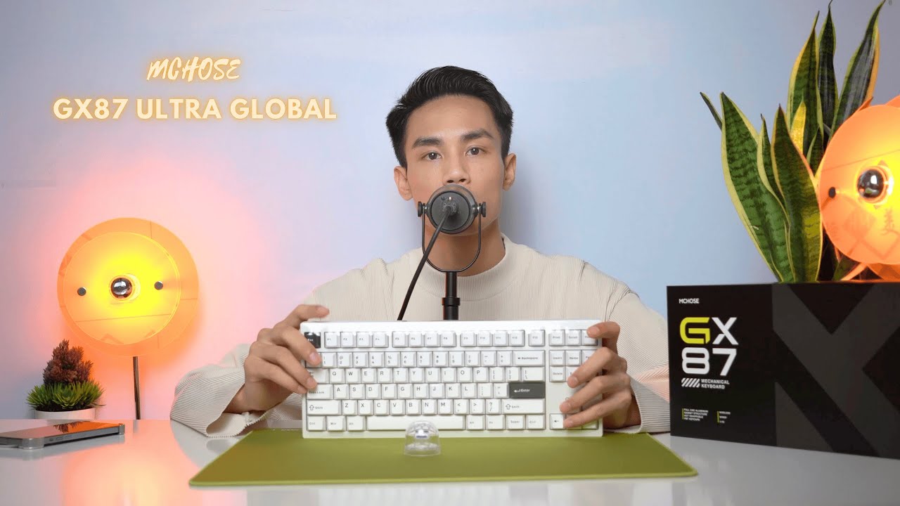 MCHOSE GX87 ULTRA GLOBAL | TRẢI NGHIỆM GÕ TUYỆT VỜI - YouTube