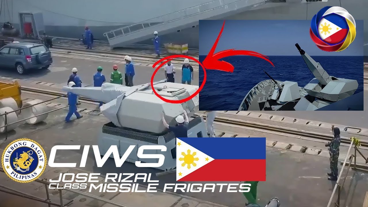 Philippine Navy Will Be Strengthened By Installing CIWS WEAPONS On Two ...