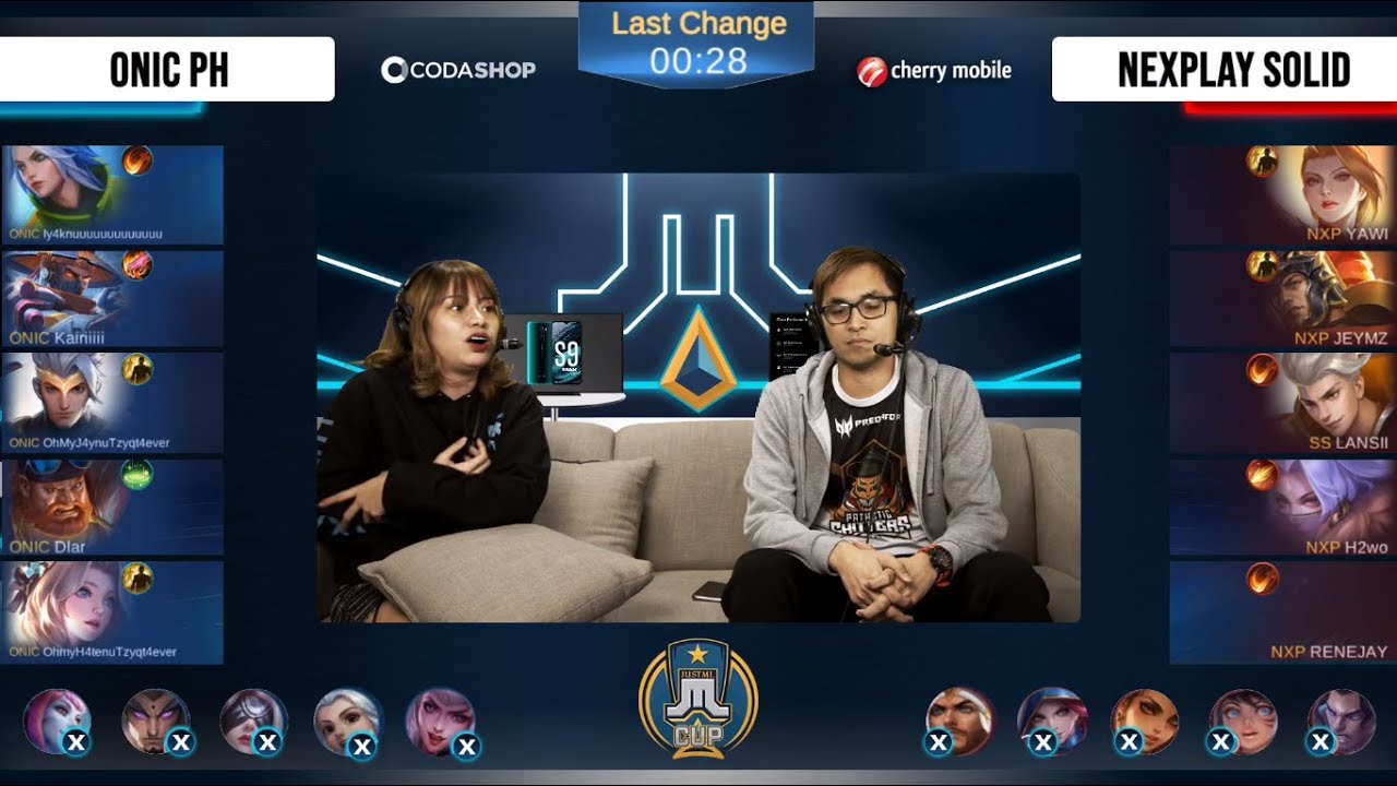 ONIC PH VS NEXPLAY SOLID GAME 1 | JUST ML - YouTube