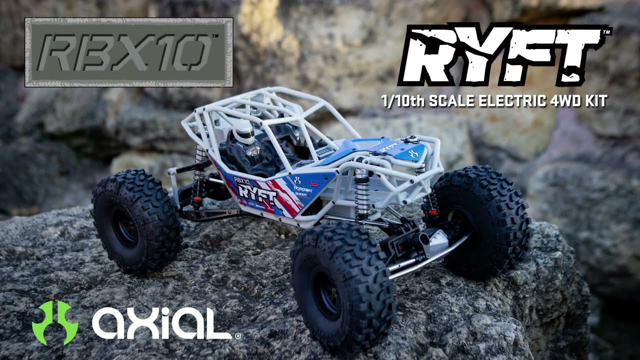 Axial 1/10 RBX10 Ryft 4WD Rock Bouncer Kit - YouTube