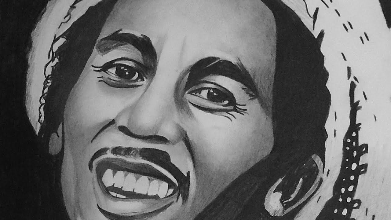 Drawing Bob Marley - YouTube
