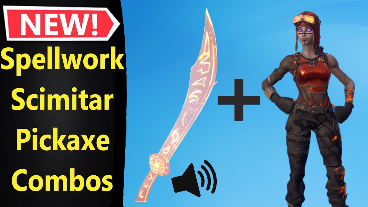 Spellwork Scimitar Pickaxe Combos in Fortnite - YouTube