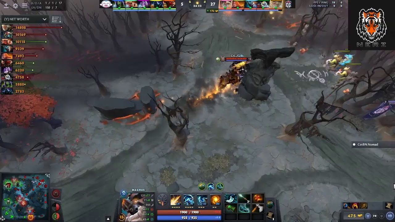 Dota 2 Gameplay ft. Oracle Mid by Notail - N E R Z (^_^)YT ReStream ...