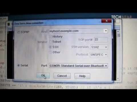 Cheap 2-Way Bluetooth Connection Between Arduino and PC under $10 - YouTube