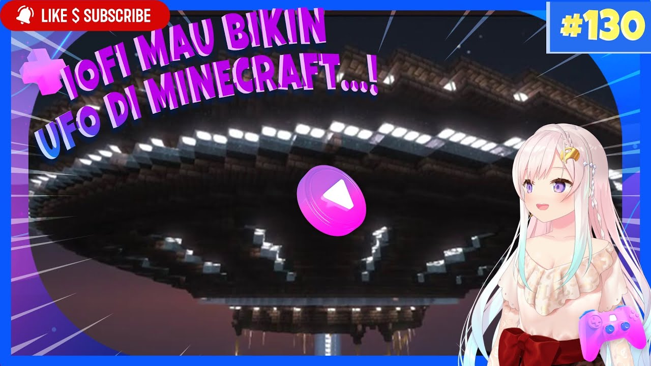 Yopi mau bikin UFO di Minecraft - Iofi - Risu《VTuber Hololive Clip Sub ...
