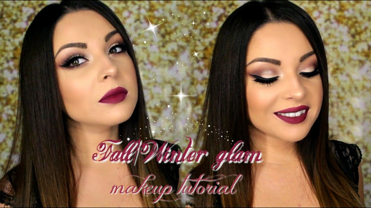 Makeup tutorial: Fall/winter glam - YouTube