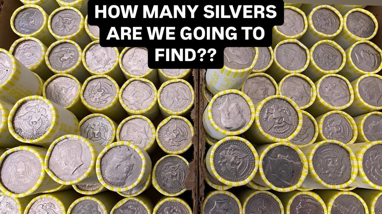 SILVER IN SEPTEMBER!! COIN ROLL HUNTING HALF DOLLARS! - YouTube