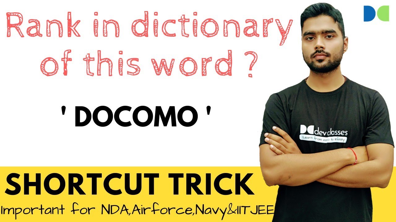 Word Rank In dictionary Shortcut Trick Permutation And Combination word-rank-in-dictionary-shortcut-trick-permutation-and-combination