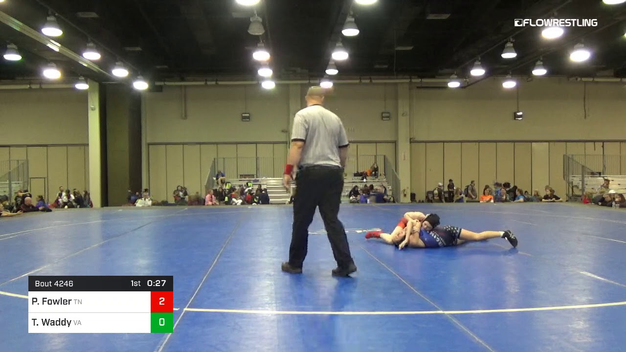 118 Lbs Final Piper Fowler Team Tennessee Vs Taylor Waddy Team Virginia ...
