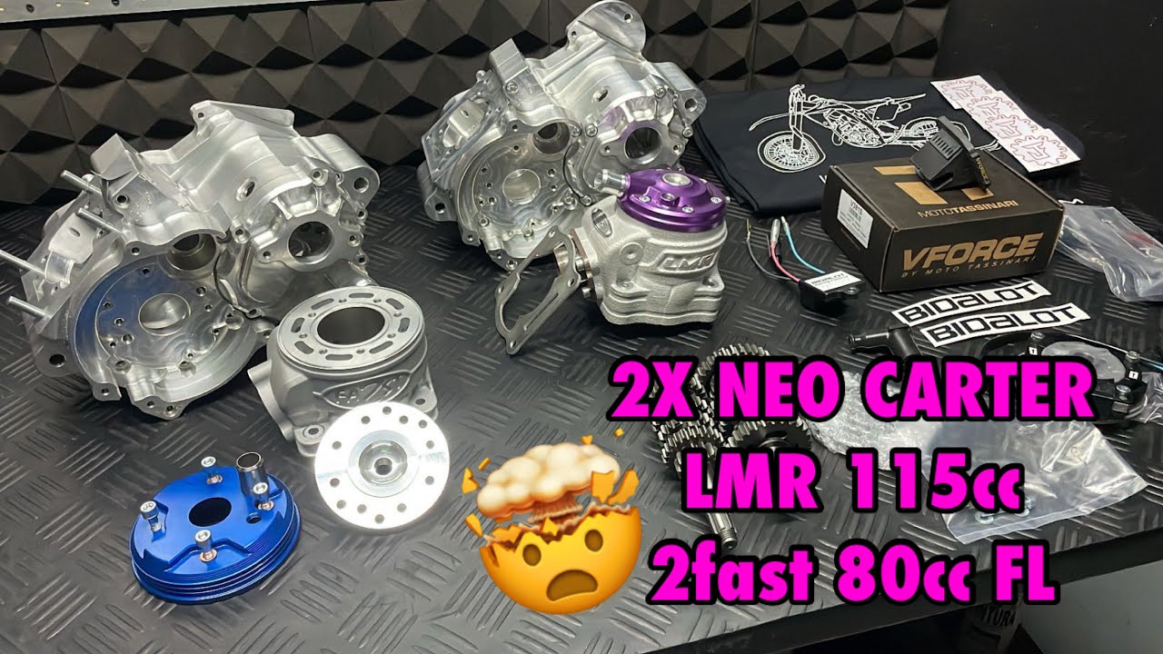 x2 NEO CARTER - LMR & 2fast FL 80 - Cambios en la #JF08 - Motor italkit ...