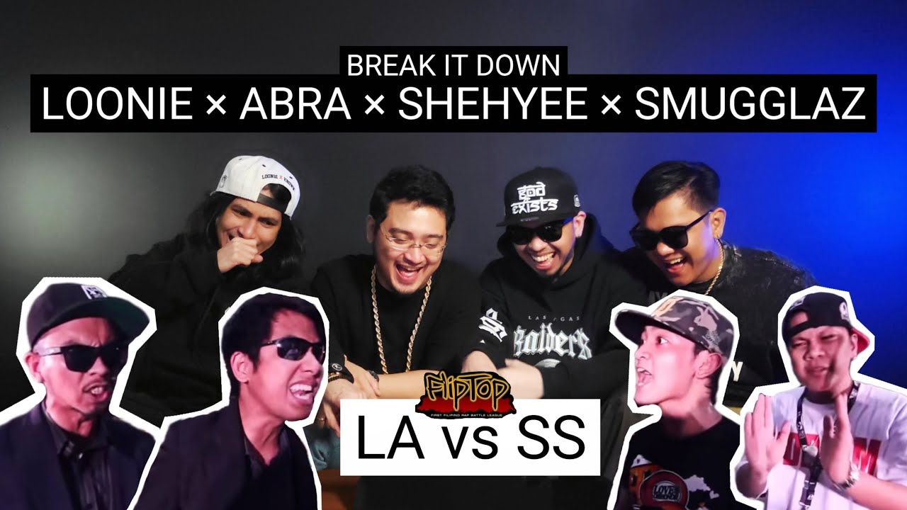 LOONIE × ABRA × SHEHYEE × SMUGGLAZ | BREAK IT DOWN: Rap Battle Review ...