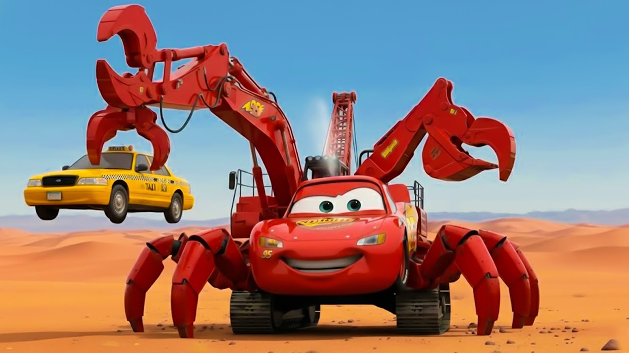 Excavator Crab McQueen - “With Friendship, Anyone Can Be a Hero” [EP5 ...