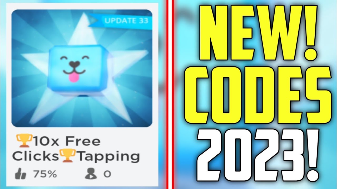 FUTURE CODES!! | *NEW* ROBLOX TAPPING EGGS CODES 2023! (CLICKS🏆) - YouTube