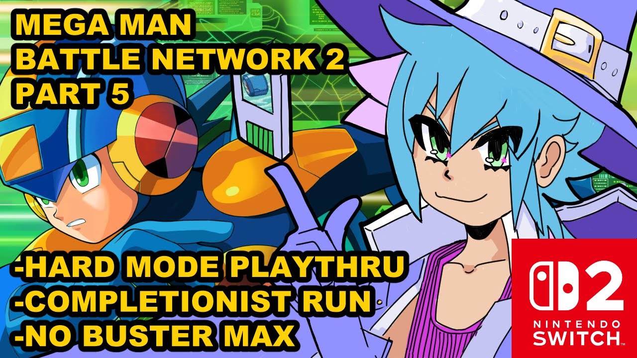 [HARD MODE] Mega Man Battle Network 2 [Part 5] - A-rank License Exam ...