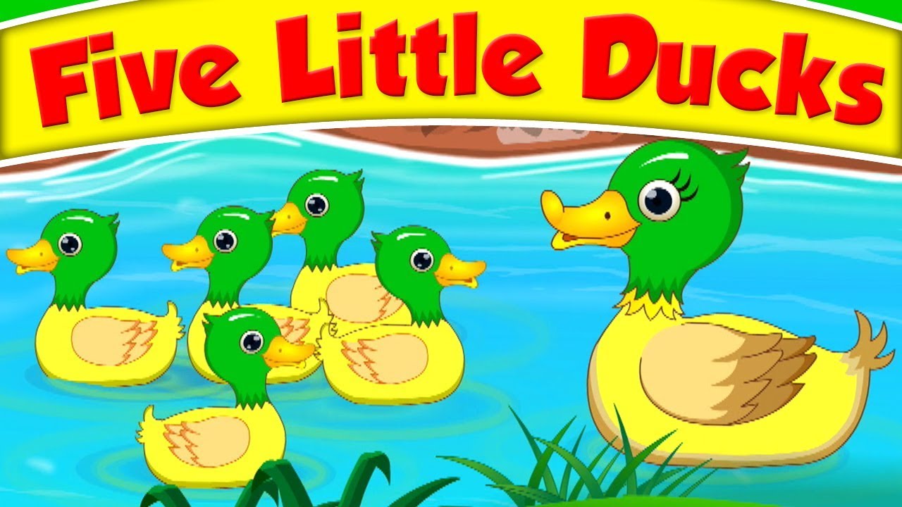 năm con vịt nhỏ | ươm vần | nhac thieu nhi hay nhất | Five Little Duck ...
