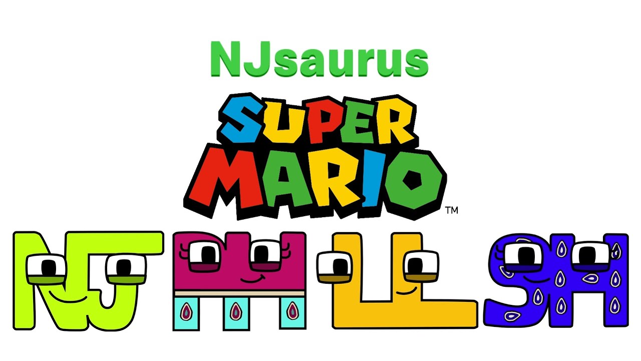 NJsaurus in Super Mario Style! - YouTube