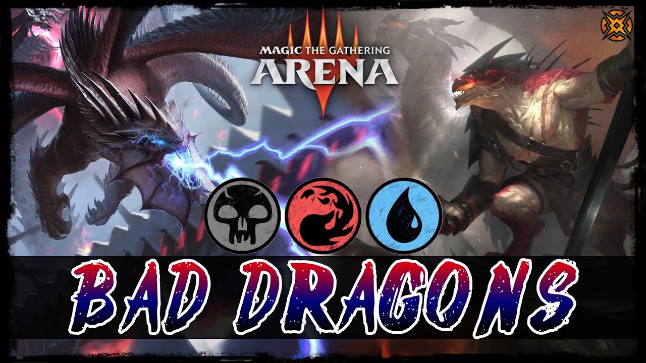 DRAGON STORM RISING | MTG Arena - Grixis Dragon Ramp Tribal MoM ...