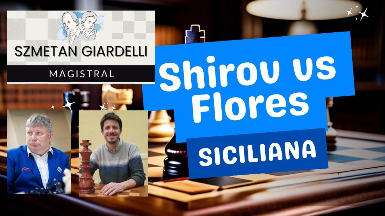 ¡🔥¡La PRIMERA RONDA DEL MAGISTRAL "SZMETAN-GIARDELLI 2025" La partida ...