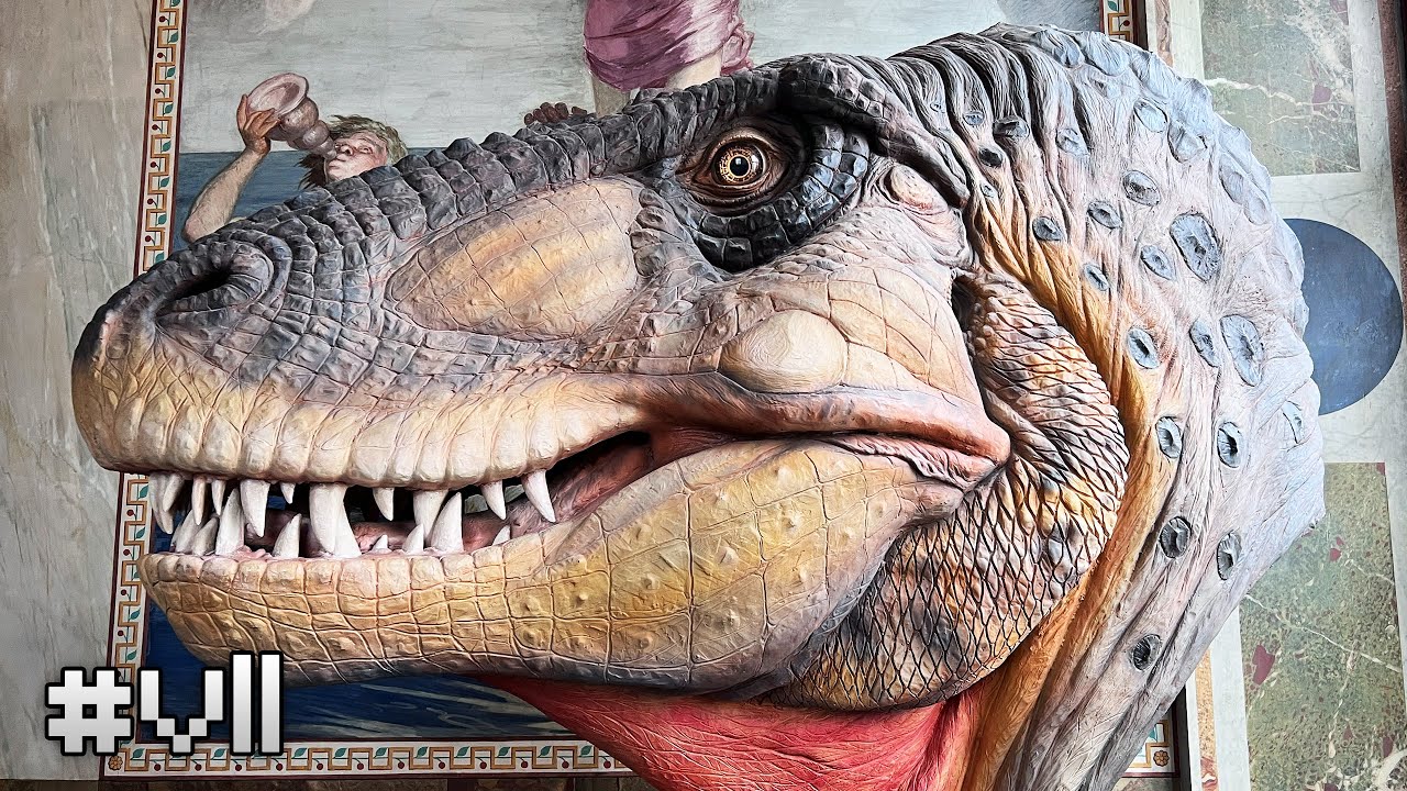 Dinosaurs at Natural History Museum Basel in Switzerland! - YouTube