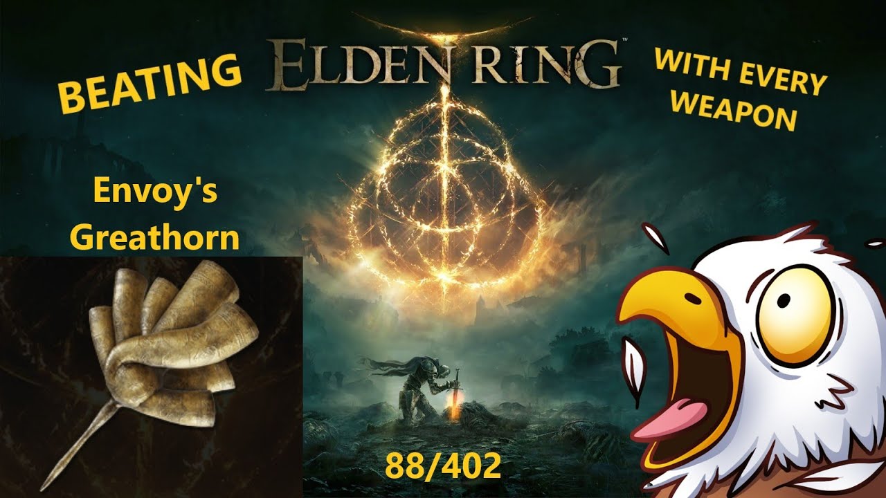 Envoy's Greathorn | Beating Elden Ring with EVERY Weapon - YouTube