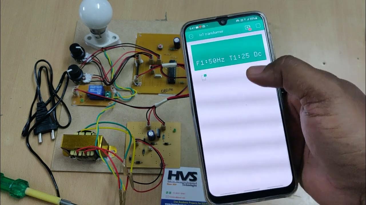 Iot Blynk Transformer Health Monitoring - Voltage, Current, temperature ...