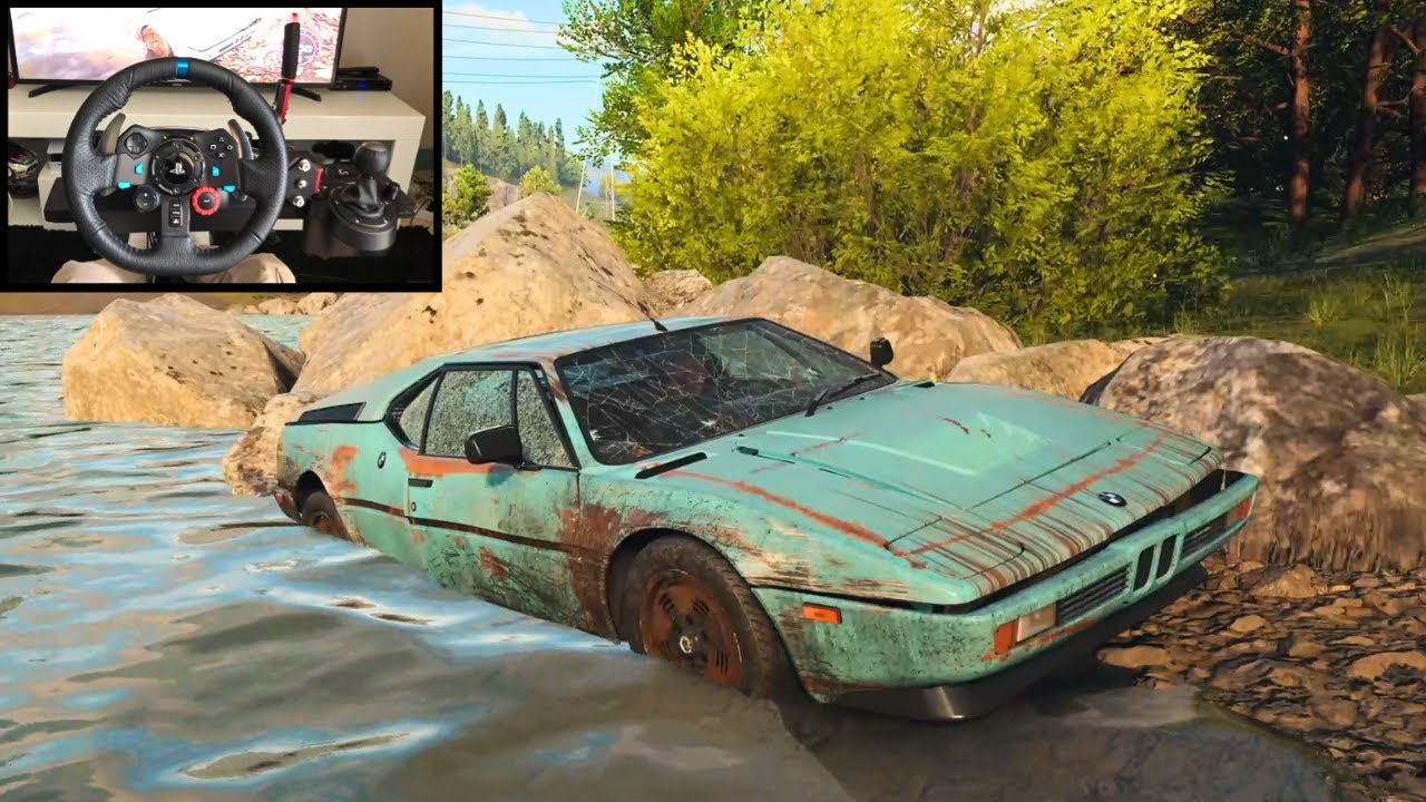 NFS Unbound Rebuilding a BMW M1 - Logitech G29 gameplay - YouTube