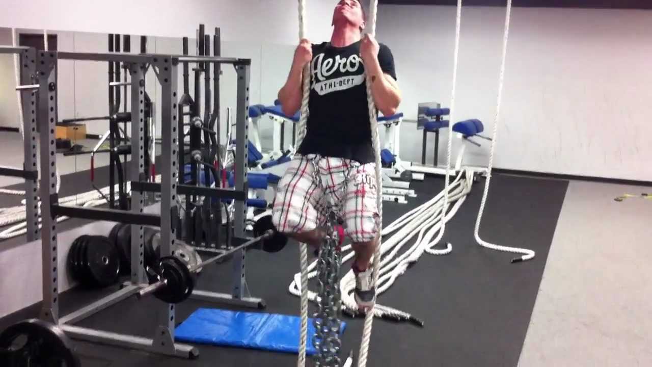 Chain Weighted Rope Pull-Ups - Innovative Strength Training For Hockey ...