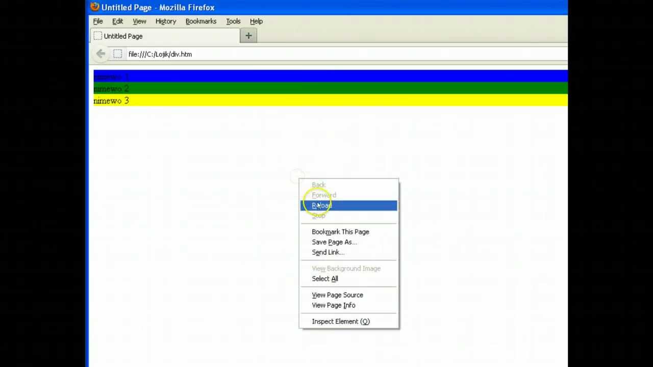 Lojik Kreyol - Web Basic - Lesson 8: HTML DIV Structural Tags/Tag ...