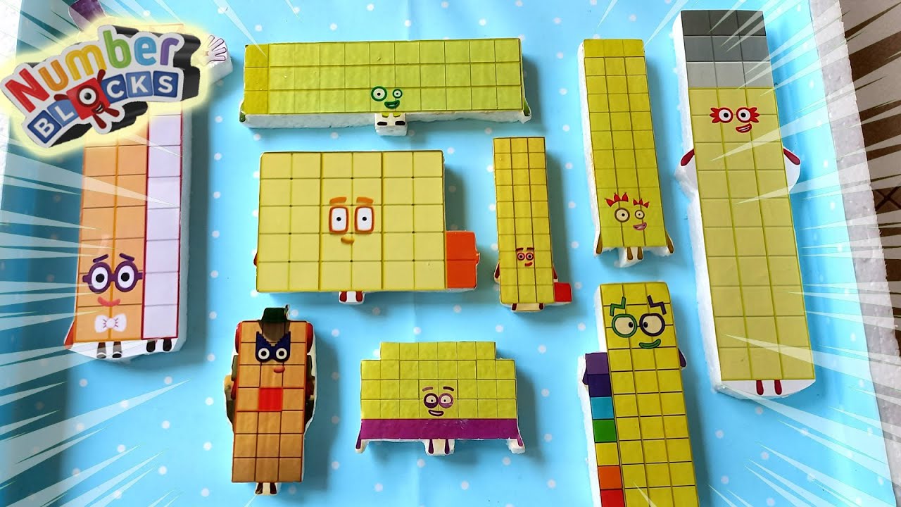 BIG BOX Full of MYSTERY Numberblocks 21-39 vs ASMR Relax Sounds Looking ...