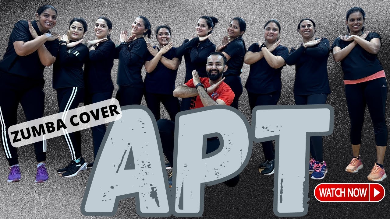 APT - Rose & Bruno Mars | Zumba Cover | Kudratian Choreography - YouTube