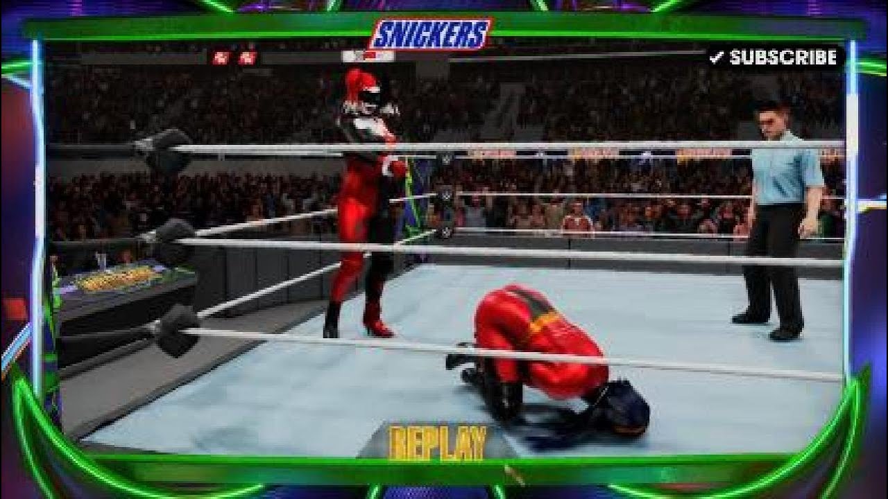 (REQUEST) VIOLET PARR VS HARLEY QUINN ( 2 OUT OF 3 FALLS MATCH) - YouTube