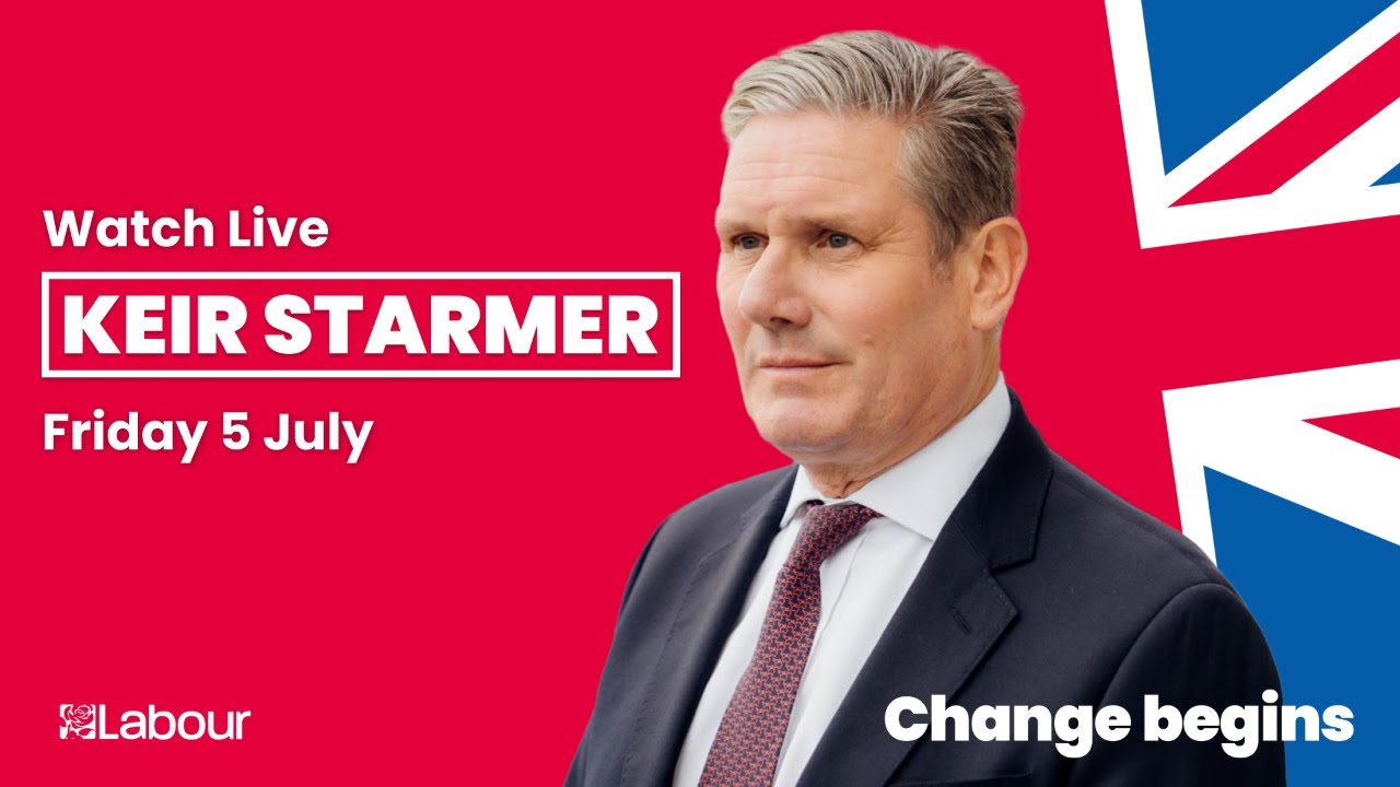 Keir Starmer: Change begins. Watch my speech here. - YouTube