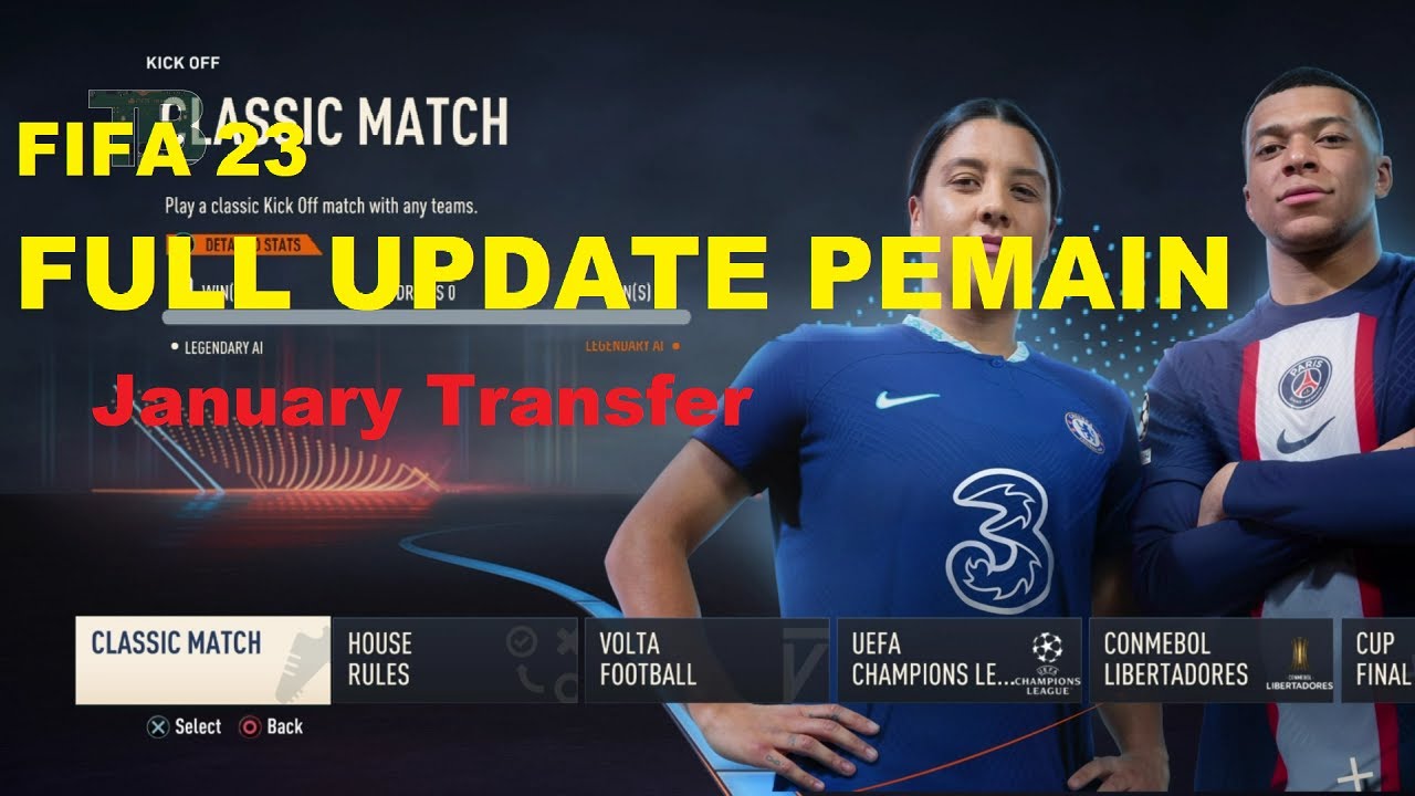 FIFA 23 Full Update Transfer Pemain Gameplay | File Data CUSA31873 ...