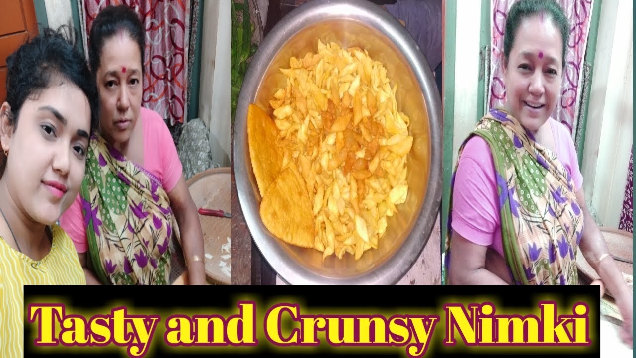 Nimki Recipe Video | Crispy Nimki Namkeen | How to Make Nimki | khasta ...