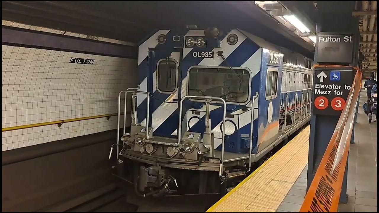MTA: Work train action - YouTube